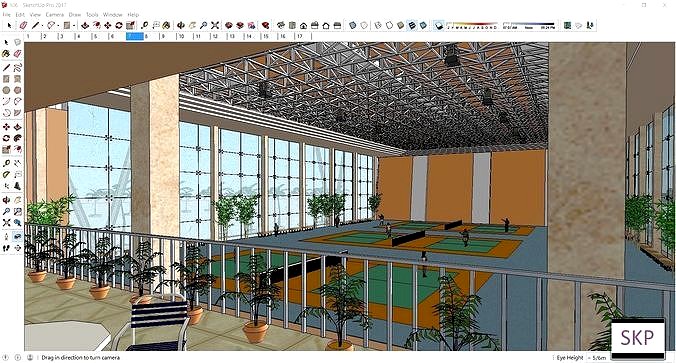 Sketchup Sport - Stadium 106 3d model