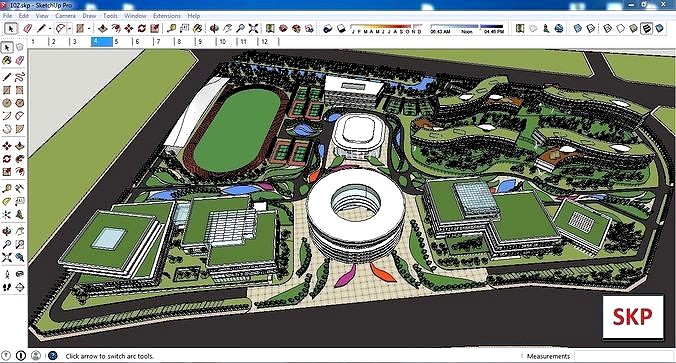 Sketchup Sport - Stadium 102 3d model