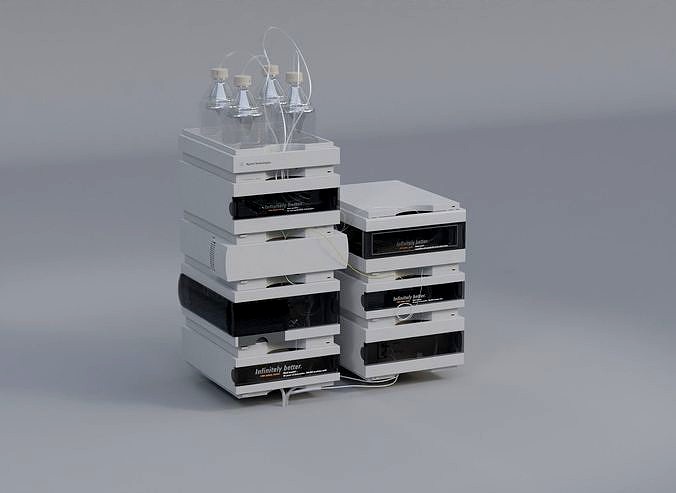 Ryerson - HPLC Apparatus 3d model