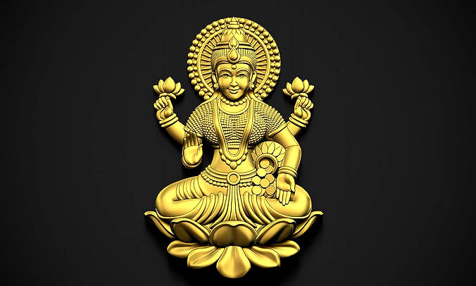 Laxmi Ji 3D Model | 3D