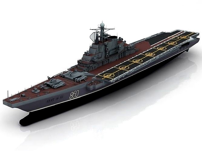 Kiev Russian Aircraft Carrier 3D model