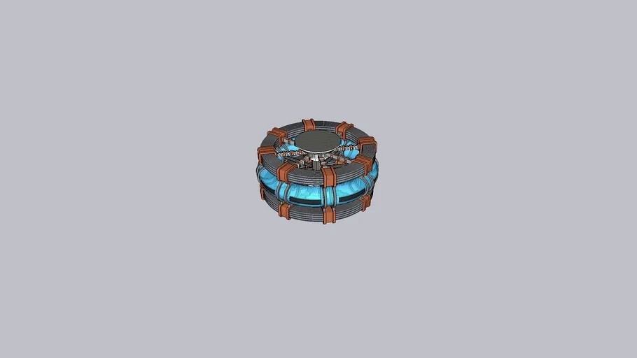 Fusion Reactor 3d model