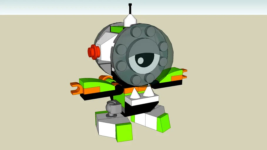 LEGO Mixels Nurp-Naut 41529 3d model