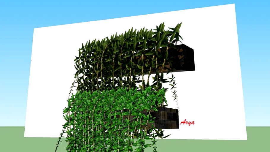 tanaman rambat 3d model