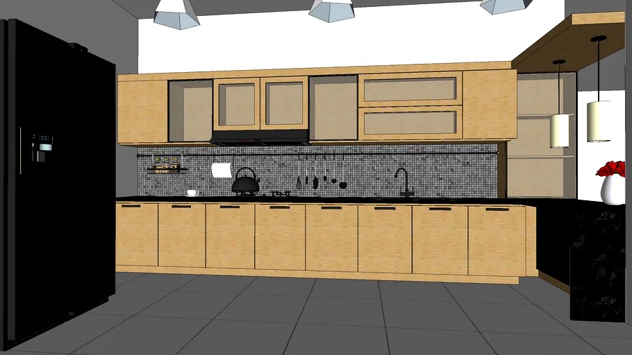 Pantry / Dapur 3d model