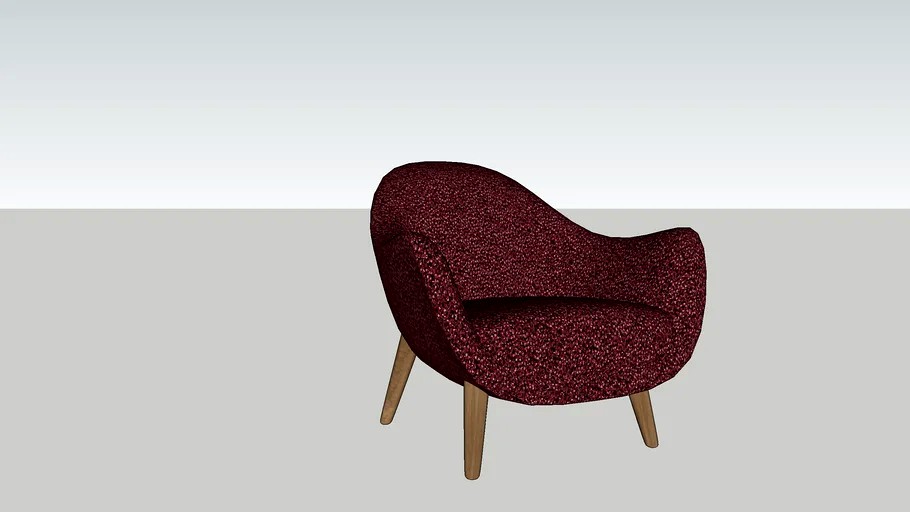 Poliform Mad Queen Chair 3d model