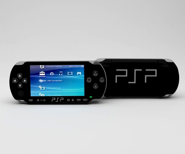 psp 3d model