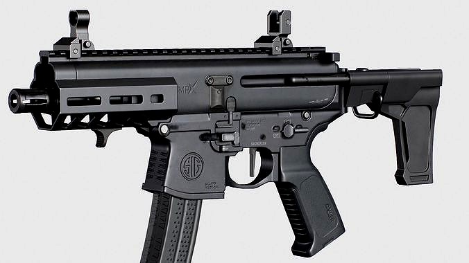 Sig MPX 3d model