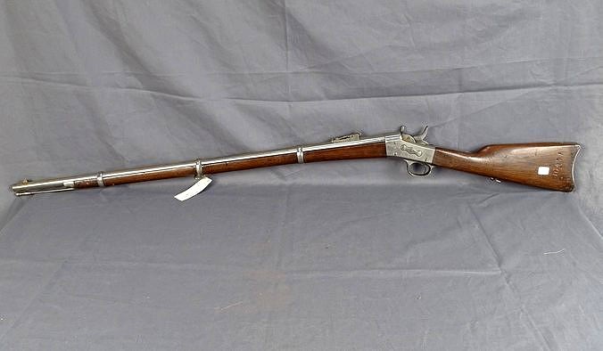 remigton gun 3d model