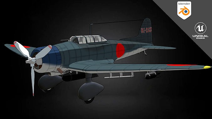 D3A - cel shading 3d model