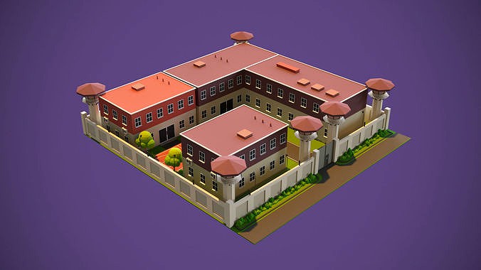 Prison 3d Model