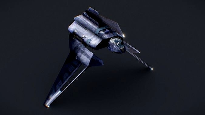 Star Wars Palpatines Theta Class Shuttle 3d model
