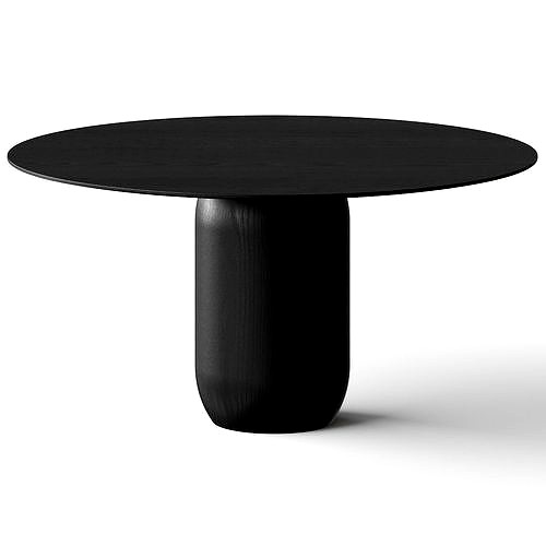 Lulu and Georgia Maroko Round Dining Table 3d model