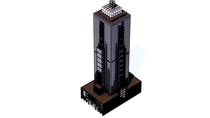 101 Collins St 3d model