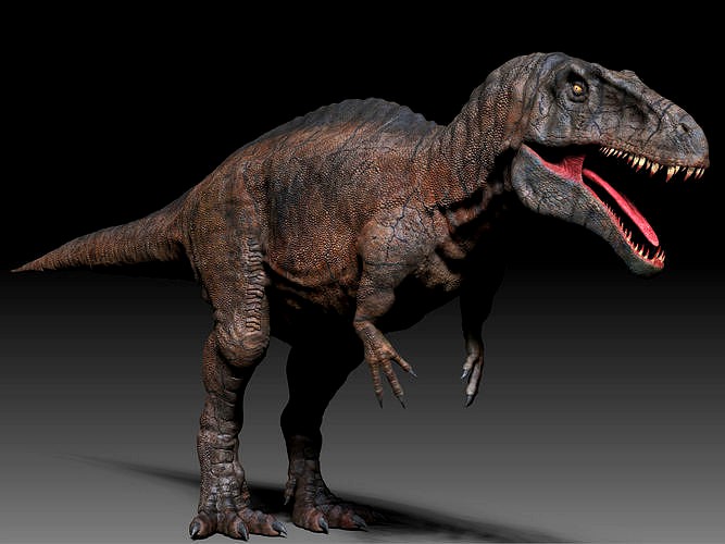 Acrocanthosaurus Sculpt Project 3d model
