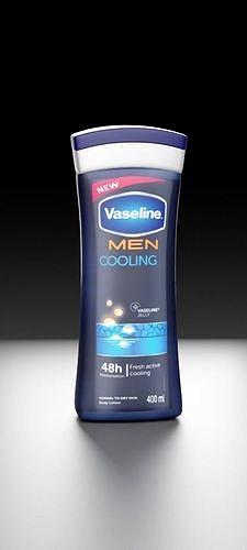 Lotion 3d model - Vaseline for men lotion