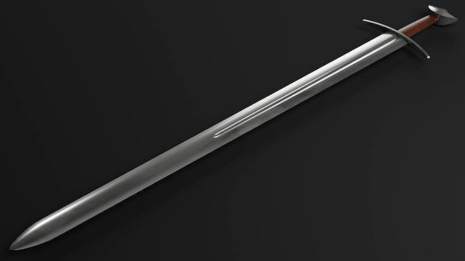 Arming Sword Oakeshott Type XIII 3d model