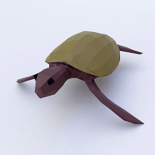 Turtle 3d model
