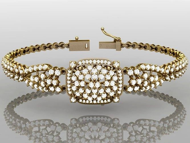 Exclusive Bracelet model 3D printable model 0008 | 3D