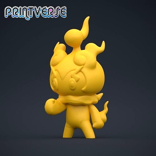 Marshadow Pokemon Action Figure | 3D model