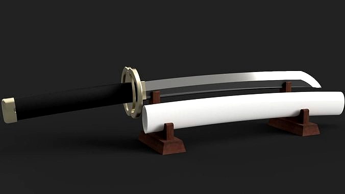 Demon Slayer Kimetsu no Yaiba - Genya Shinazugawa Wakizashi | 3D model