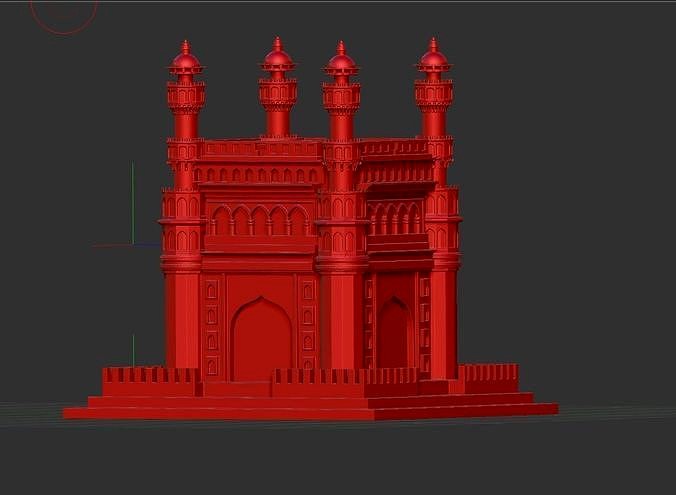 Charminar | 3D model