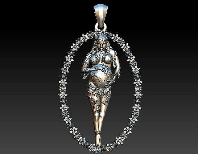 Gaia Goddess Of the Earth | 3D model