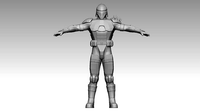 Character man 3d print model | 3D