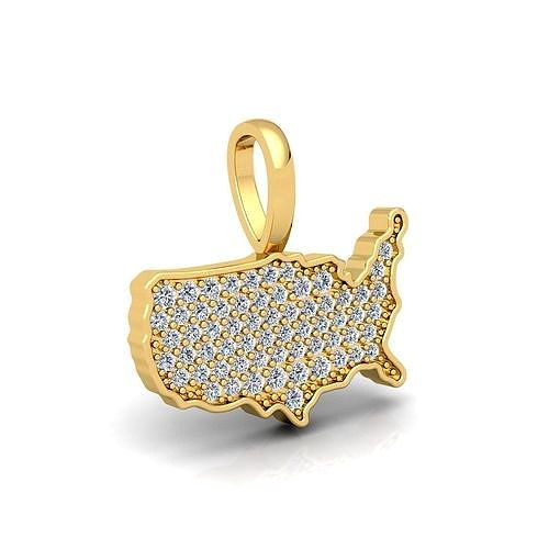custom Pendent 3d Model and render | 3D