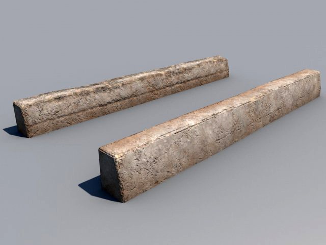curb 3d model