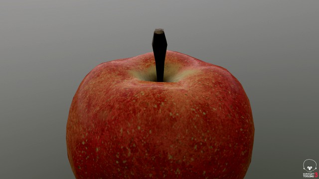 3d apple model