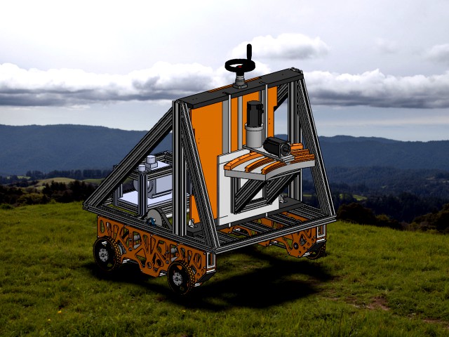swing golf robot play with the pro-golf 3d model