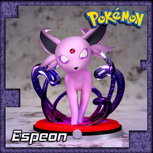 Pokemon Espeon Figure | 3D model