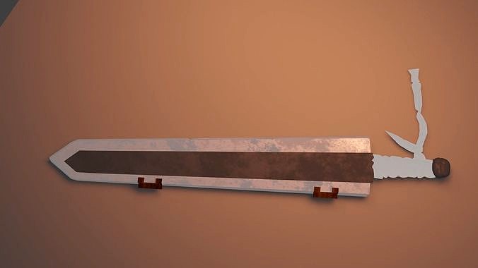 Guts sword Dragonslayer 3d model