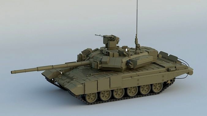 T-90 Tank 3d model