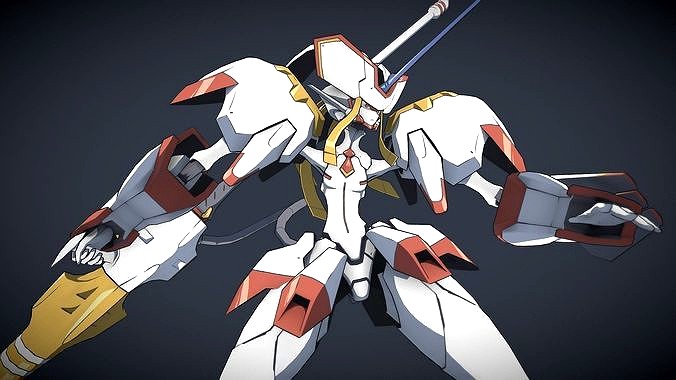 Anime DARLING in the FRANXX 3d model