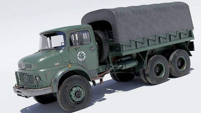 Mercedes-Benz L-1113 Military 3d model