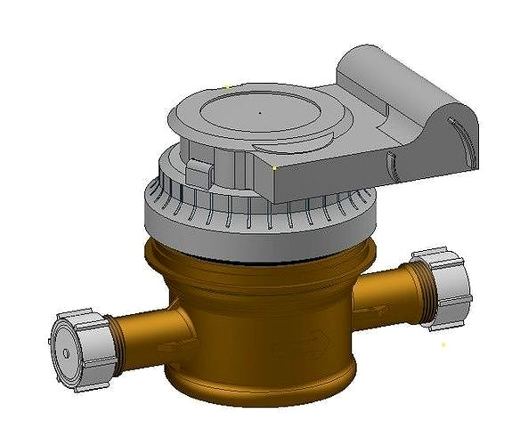 Water meter | 3D model