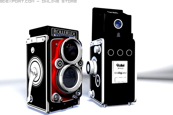 Rolleiflex MiniDigi 5 3D Model