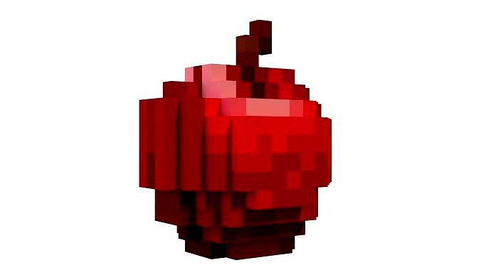 Minecraft Apple 3d model
