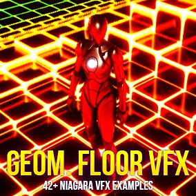 Geometry Floor VFX Pack 3d model