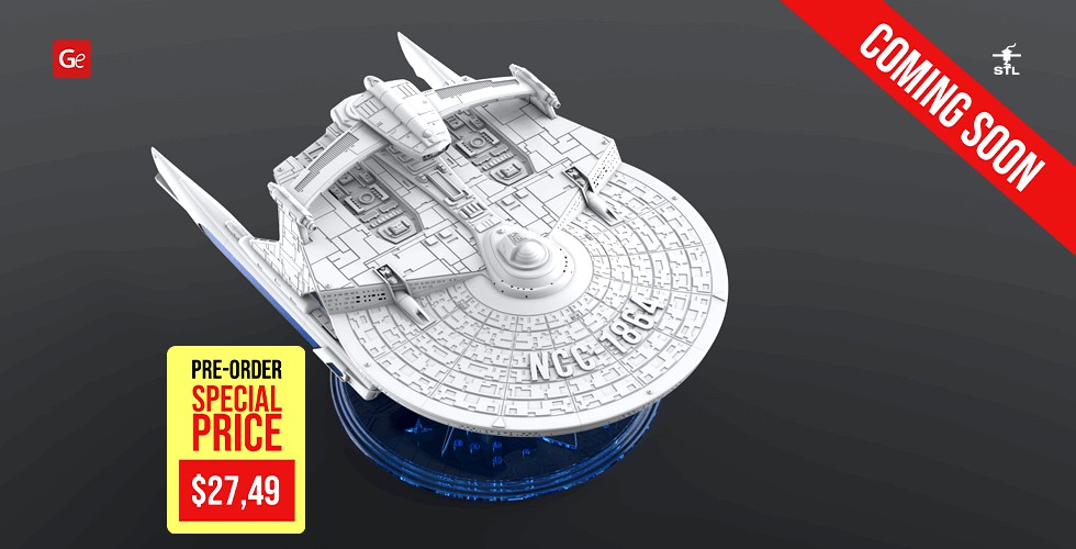 USS Reliant 3D Printing Model