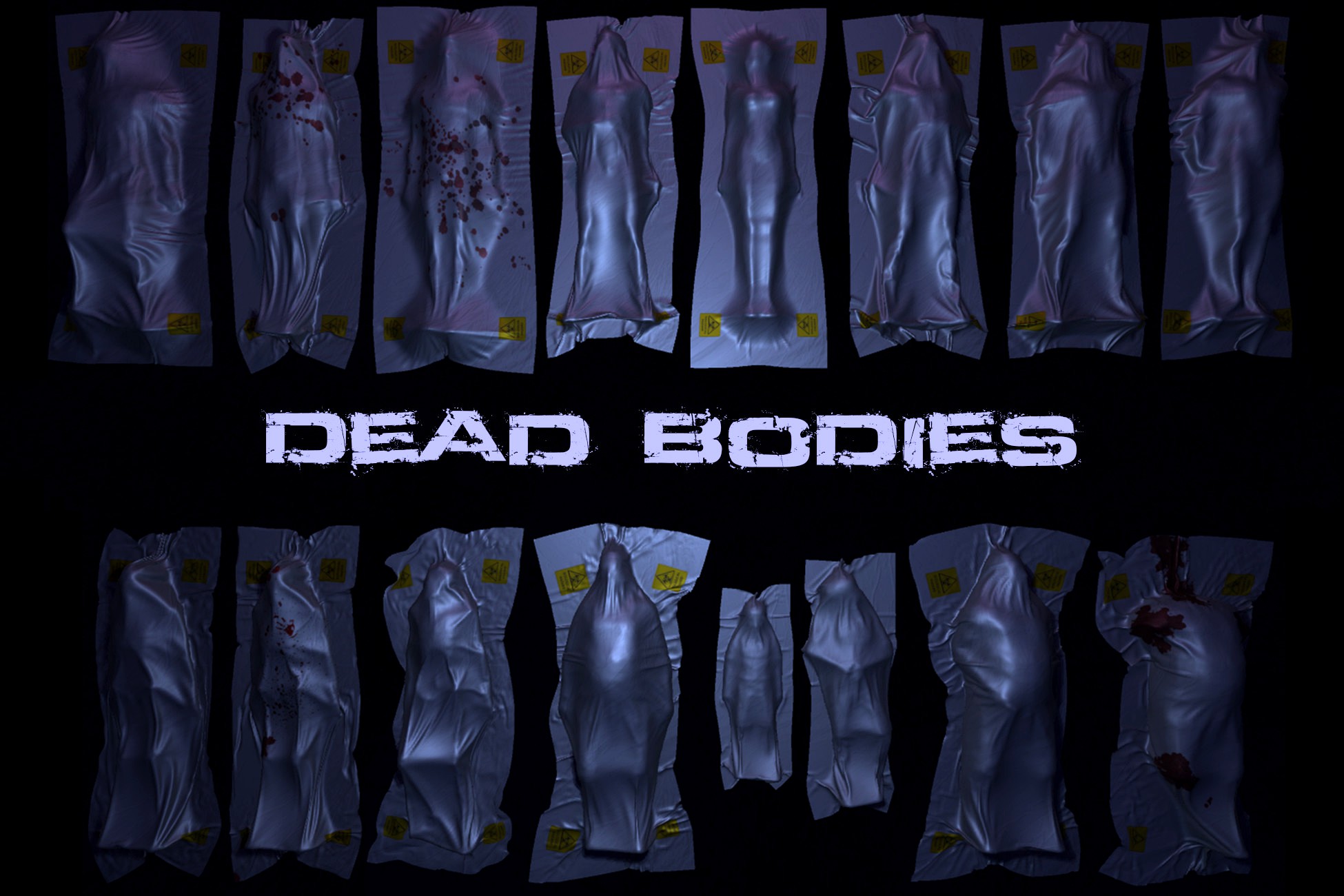 Dead Bodies 3d model