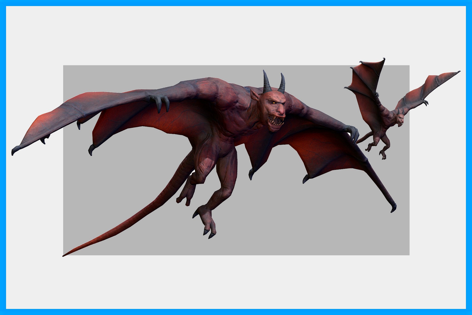 Imp: Animated 3D Character model