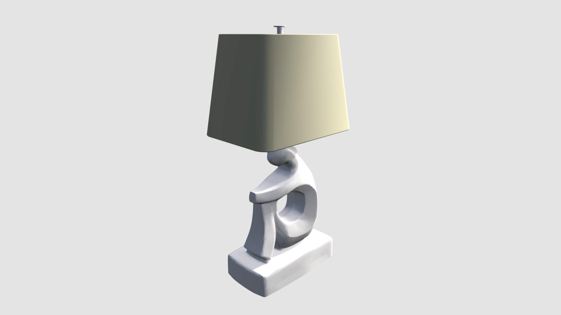 Highly detailed model of lamp 3d