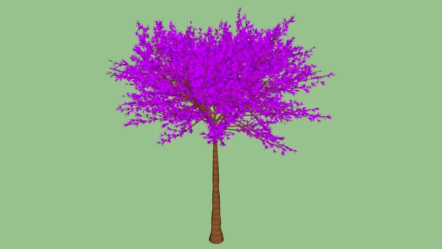 Jungle tree three 3d model