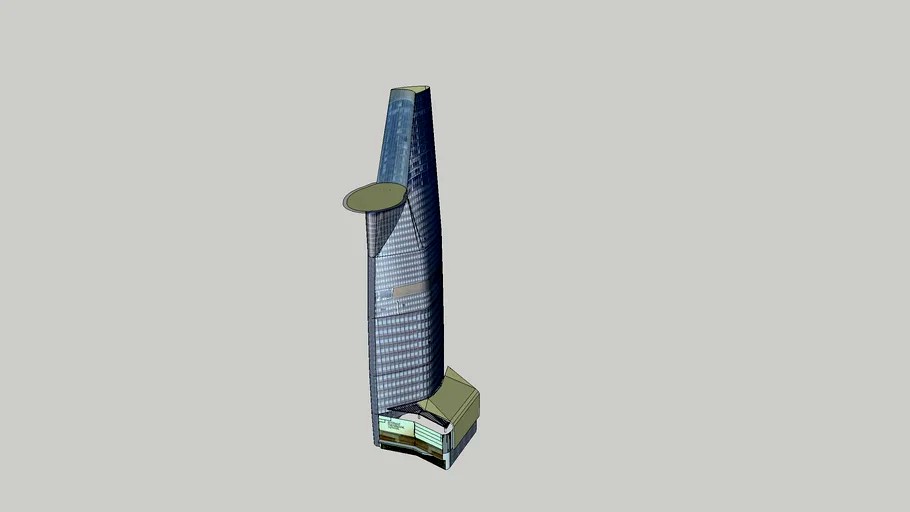 bitexco 3d model