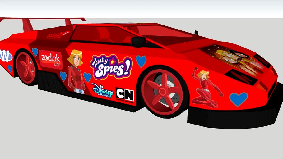 Totally Spies Clover Car 3d model
