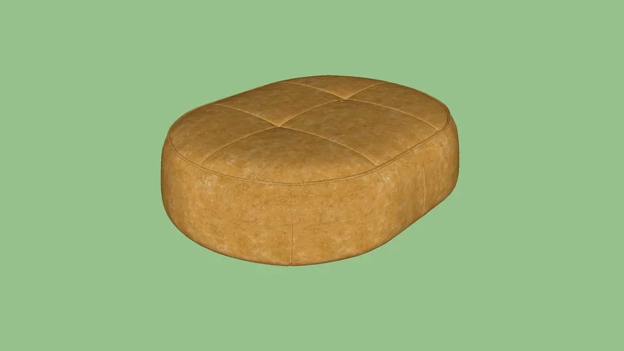 Puff Pequi Oval 3d model