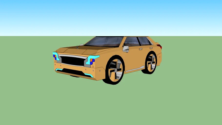 Mercedes-Benz E-CLASS 32 3d model